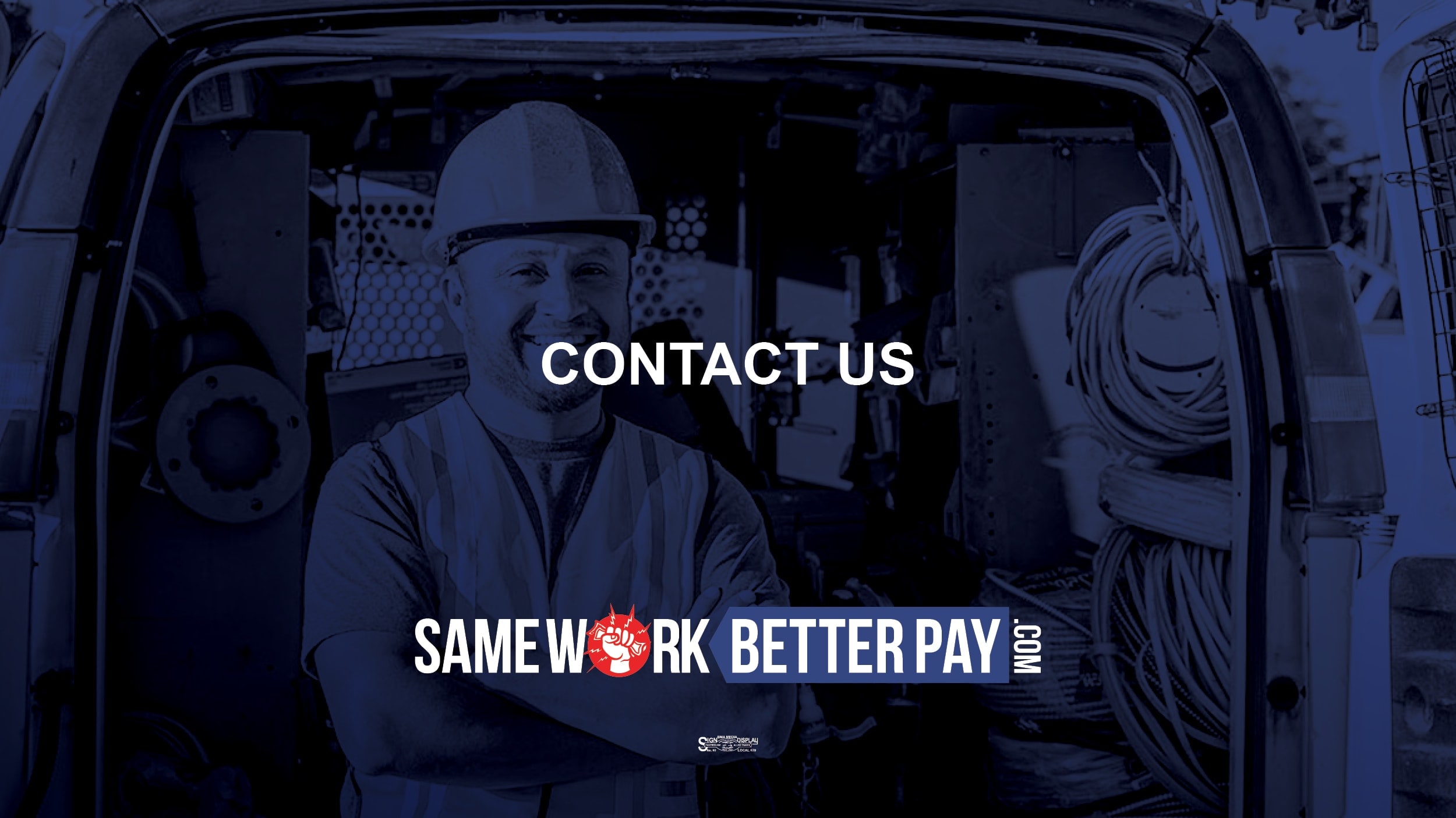 Contact Us - Same Work Better Pay